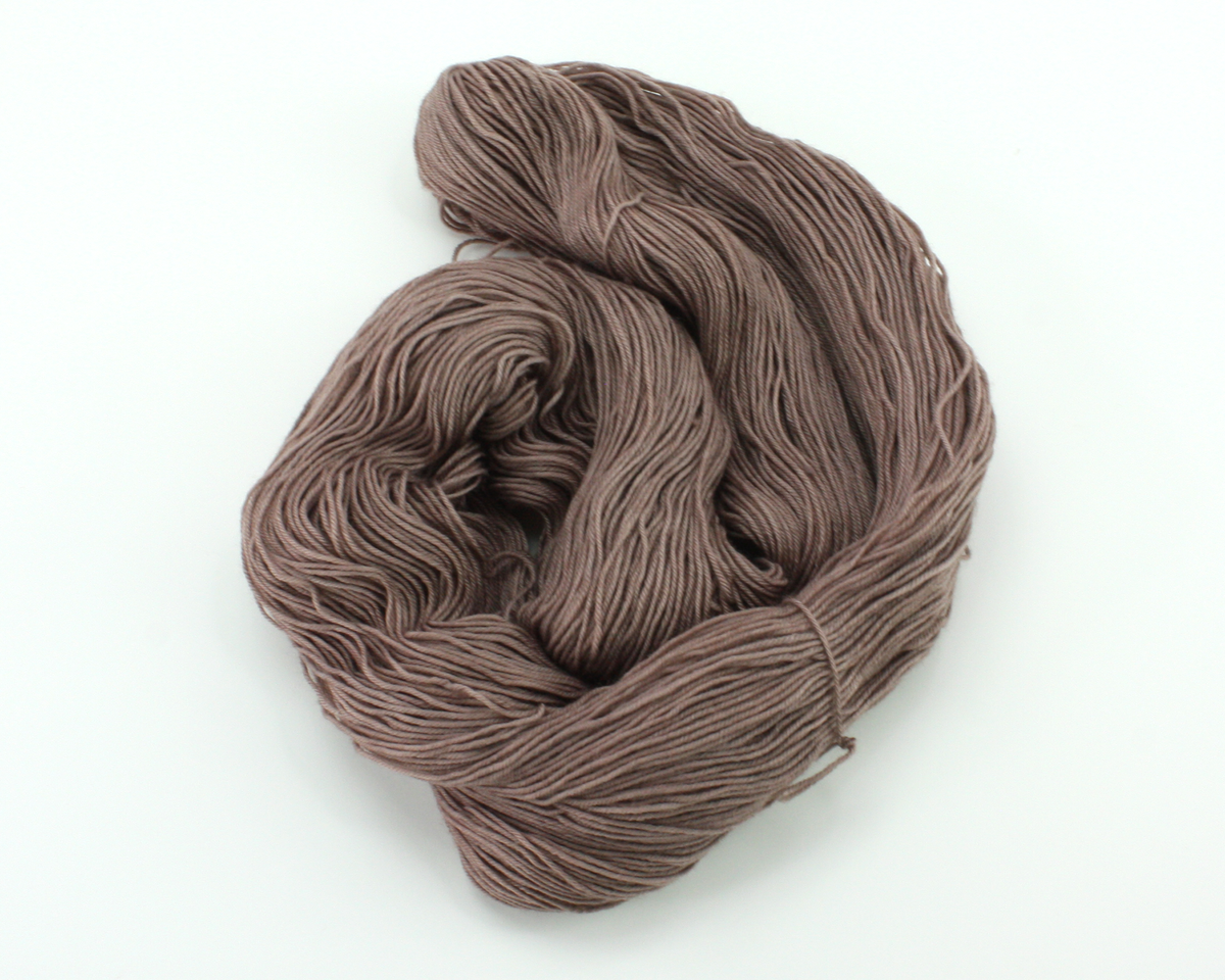 Chocolate—Hand-Dyed Yarn (fingering, dk, worsted and bulky weight yarn ...